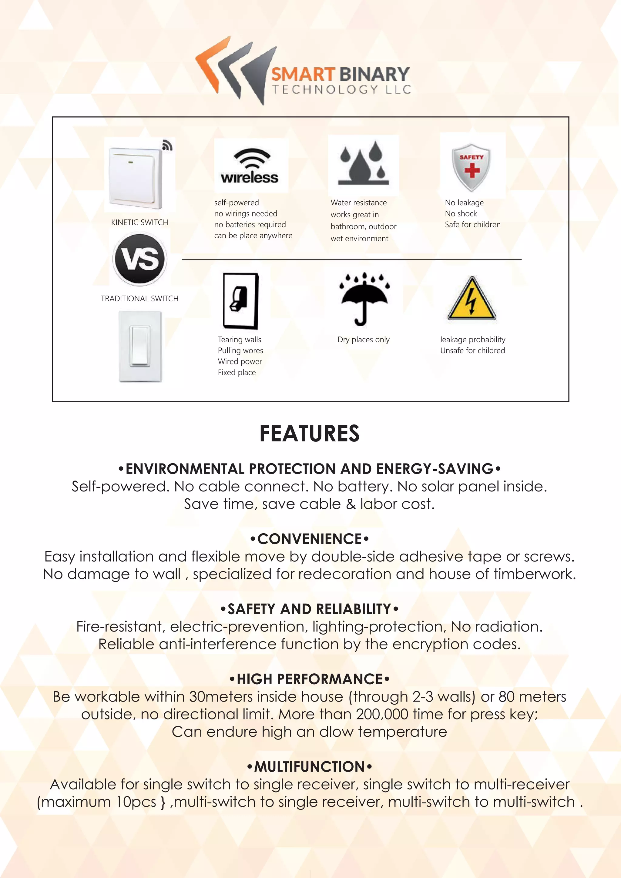 NEW TECHNOLOGY WIRELESS SWITCHES | PDF