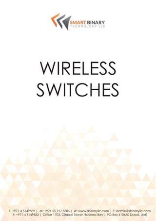 NEW TECHNOLOGY WIRELESS SWITCHES | PDF