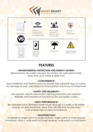 NEW TECHNOLOGY WIRELESS SWITCHES | PDF