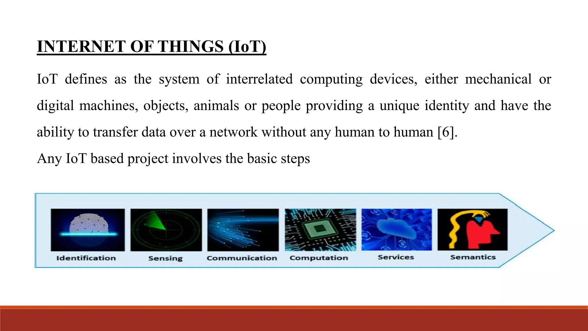 Internet of Things- IoT (application to waste management) | PPT