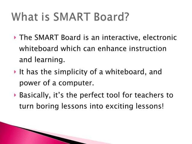 Smart Board | PPT