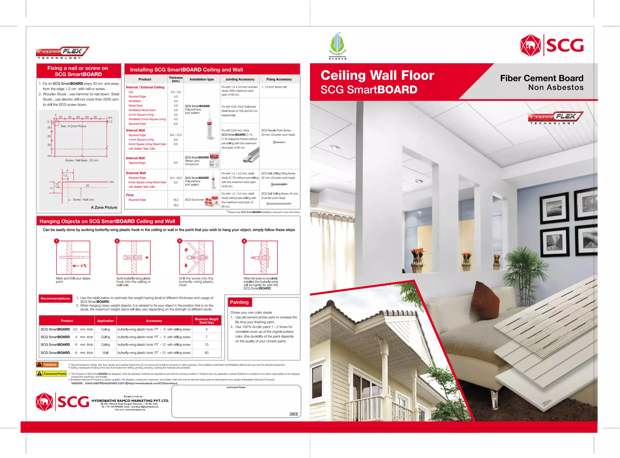 Smartboard ceiling wall floor catalog | PDF