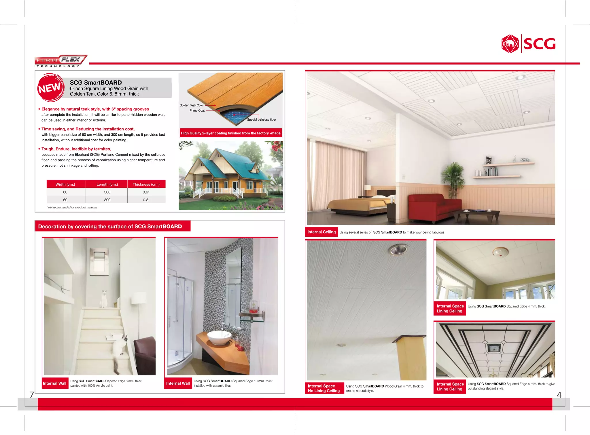 Smartboard ceiling wall floor catalog | PDF