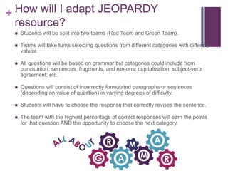 SMART Board Lesson Plan | PPTX