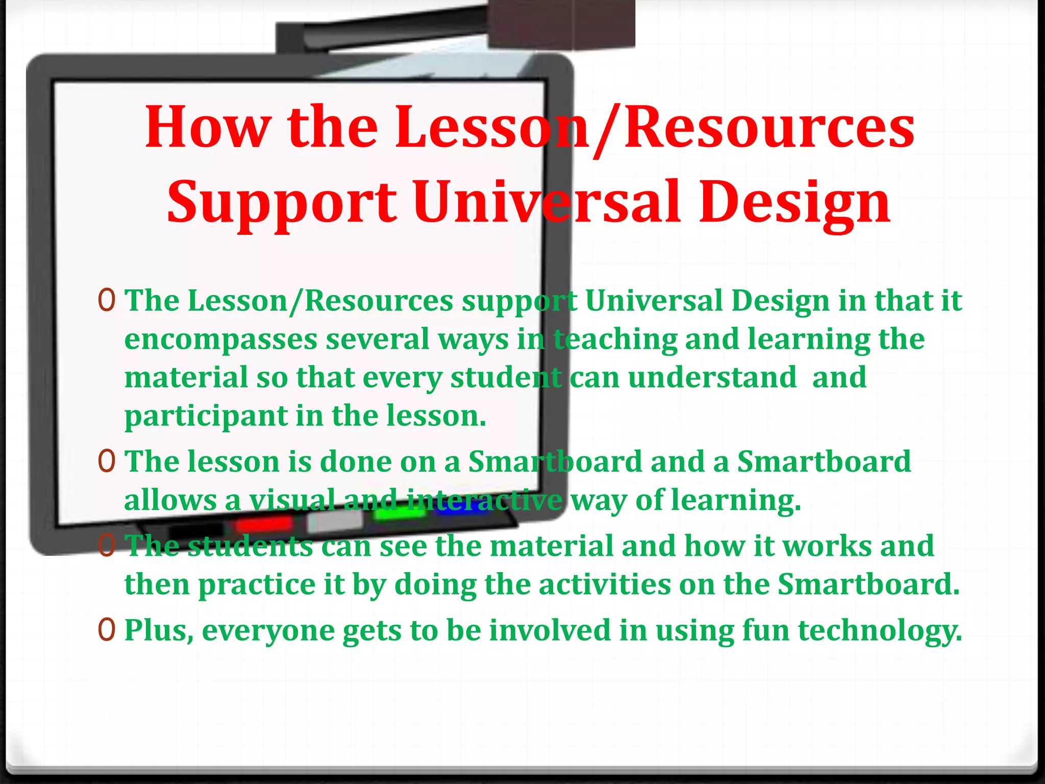 Smartboard Lesson Plan | PPTX