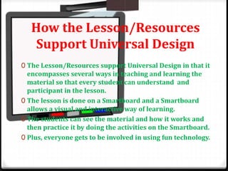 Smartboard Lesson Plan | PPTX