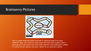 Smartboard Lesson Plan | PPTX | Board Games and Puzzles | Games and Puzzles