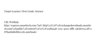 Smartboard lesson plan | PDF