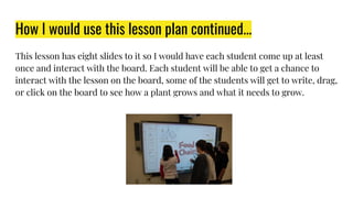 Smartboard lesson plan | PDF