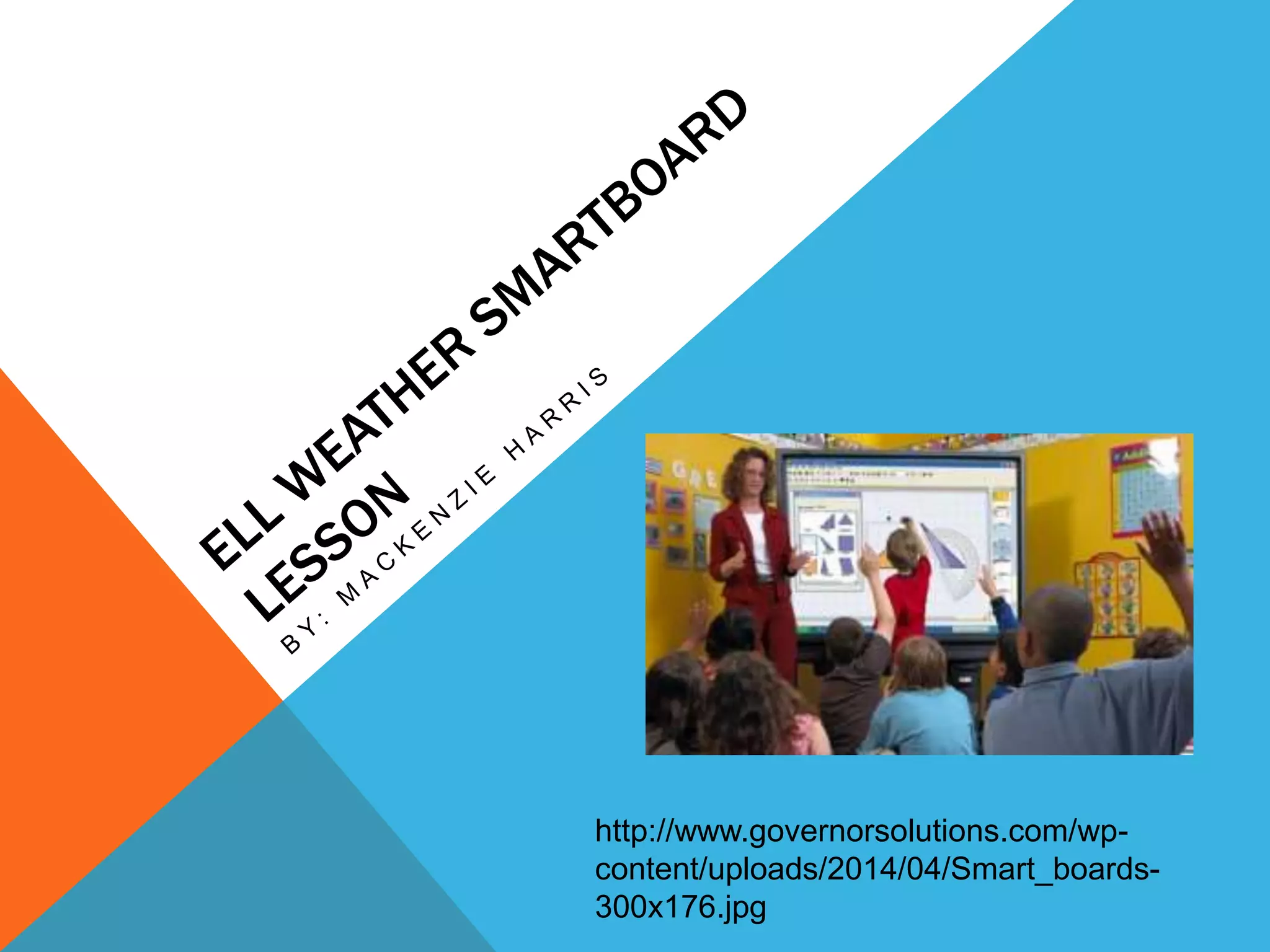 ELL Smartboard Weather Lesson | PPT