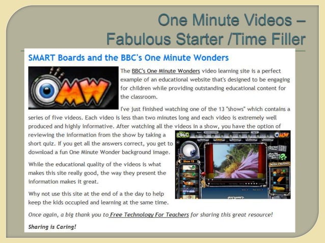 Smart Board Presentation | PPTX