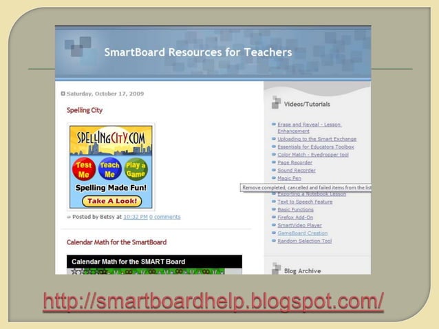 Smart Board Presentation | PPTX | Education