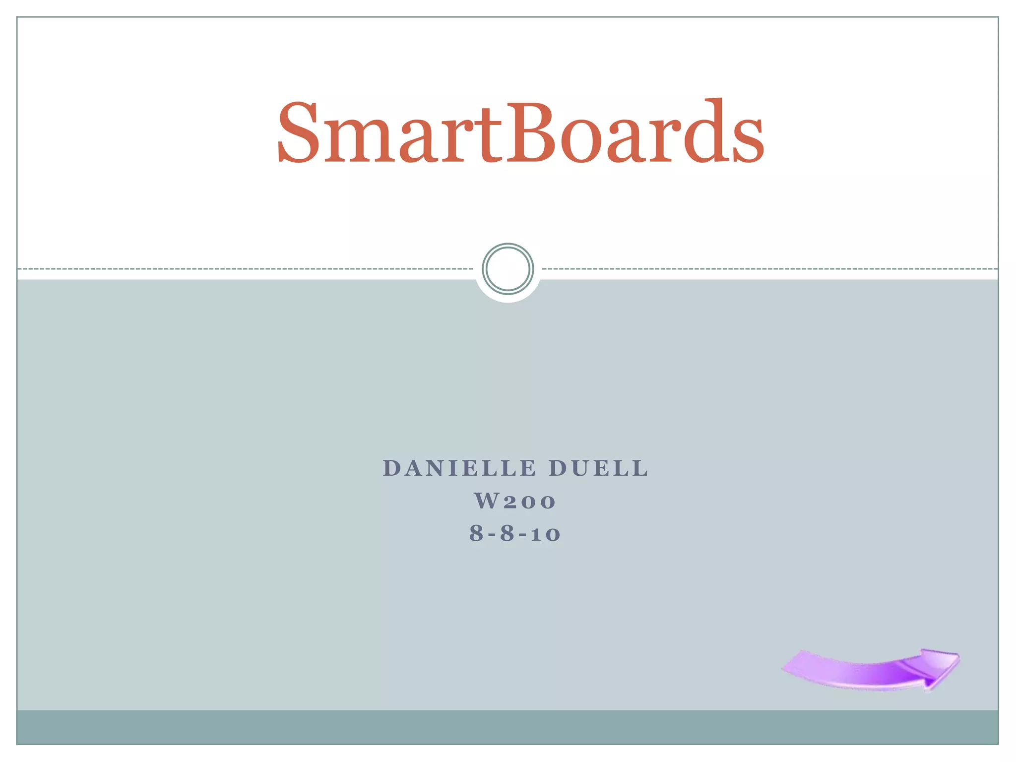 Smart board presentation | PPT