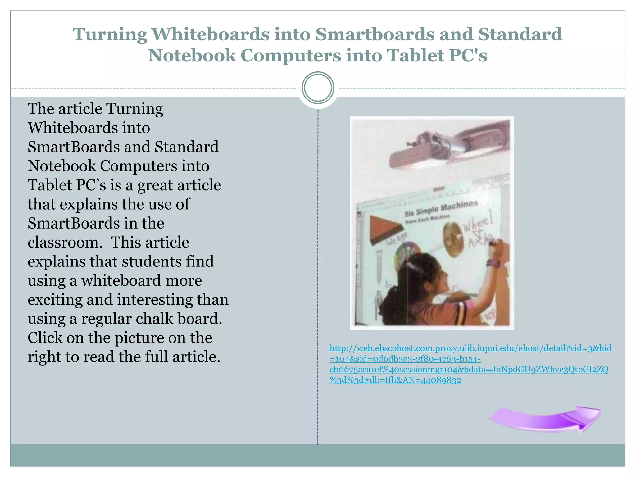 Smart board presentation | PPT