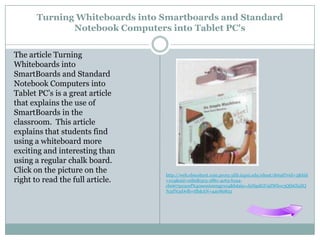 Smart board presentation | PPT