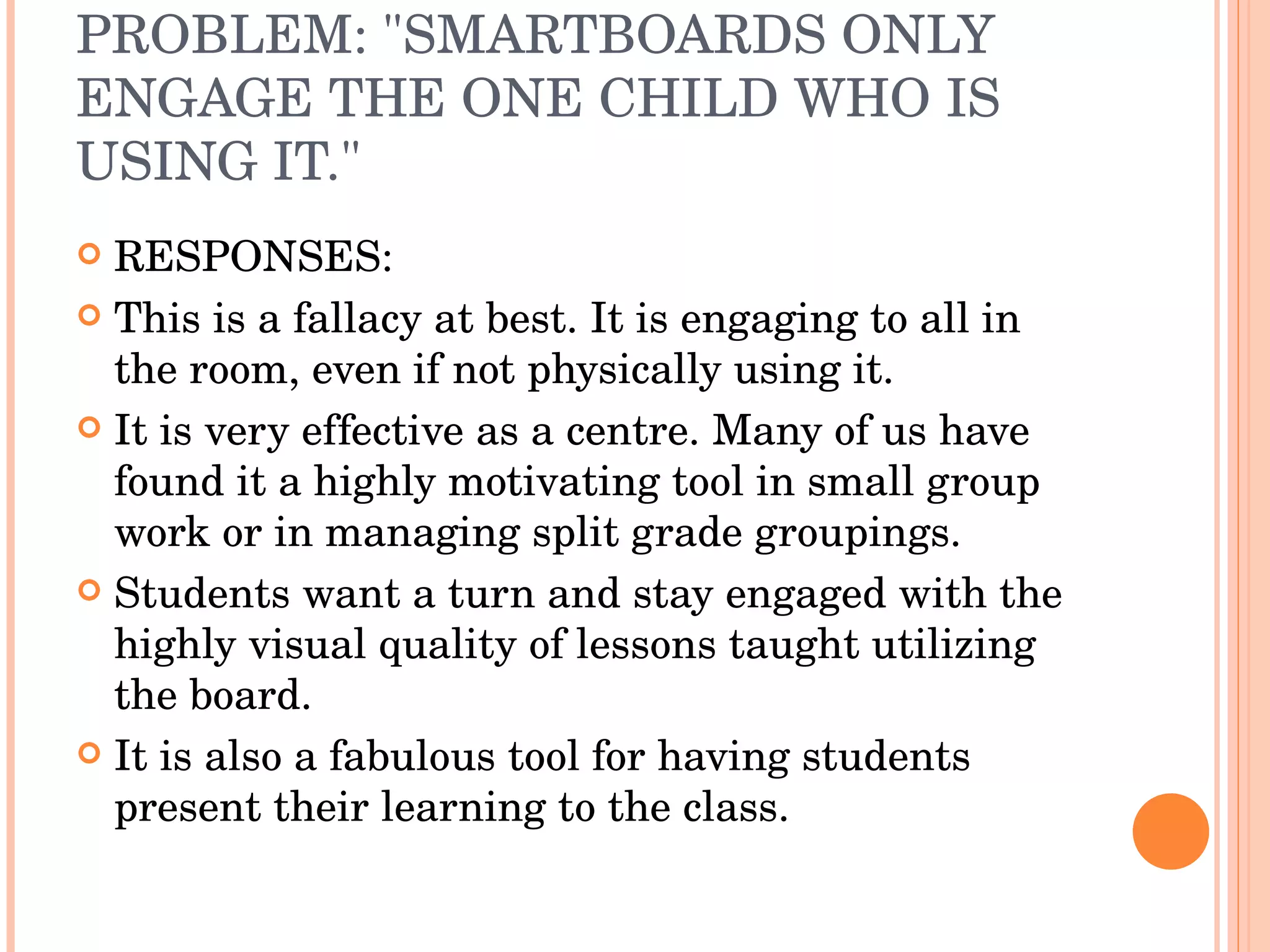 Smart Board Problem Statements | PPT