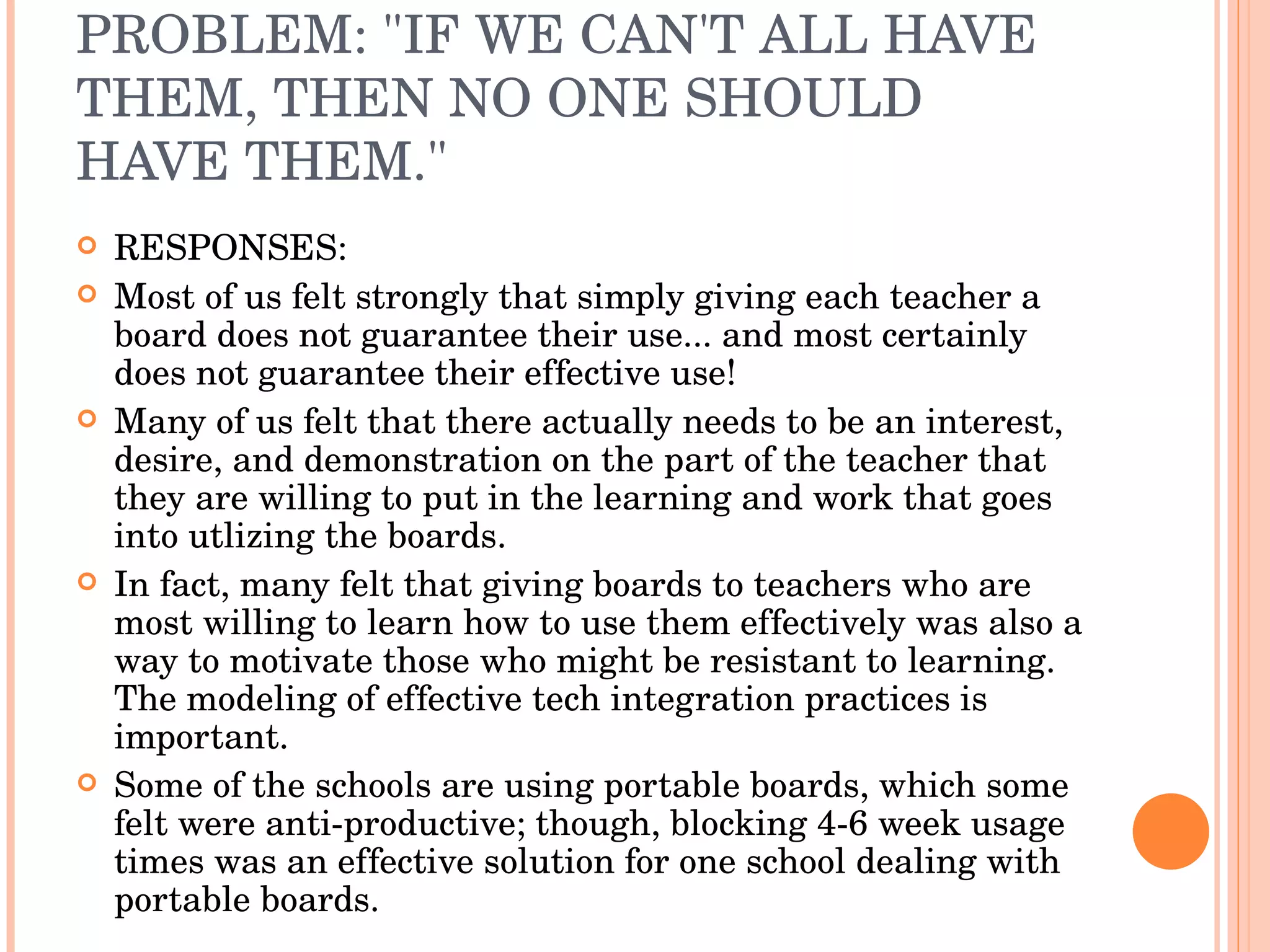 Smart Board Problem Statements | PPT