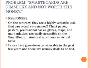 Smart Board Problem Statements | PPT