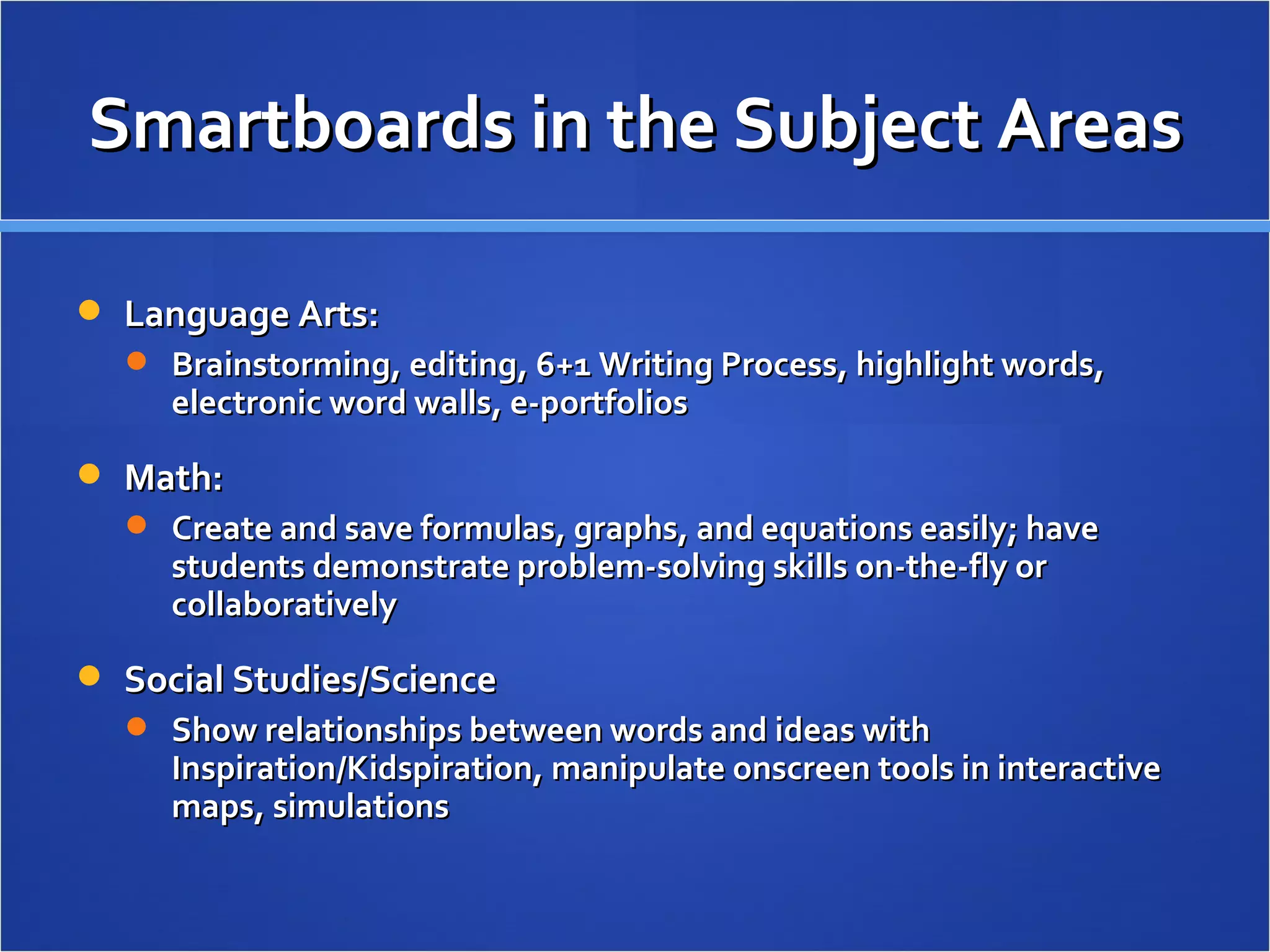 Smartboards | PPT