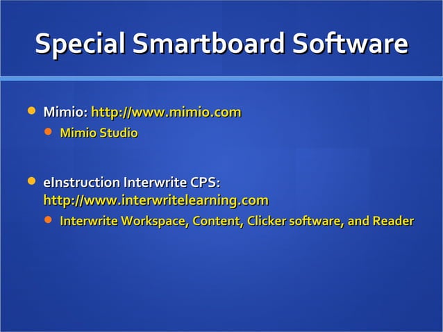 Smartboards | PPT