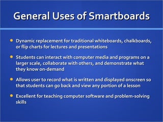 Smartboards | PPT