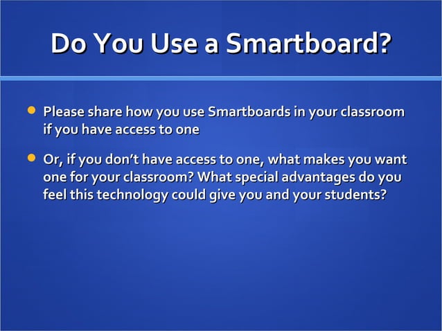 Smartboards | PPT