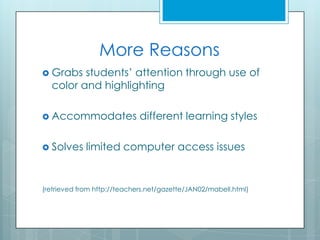 Smart boards and esl classrooms | PPT