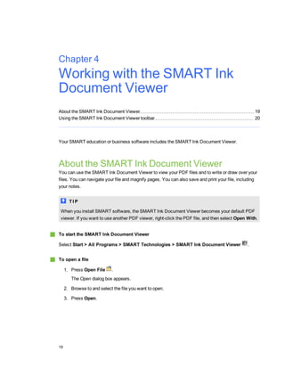 Smartboard Smart Ink User Guide | PDF