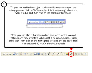 Smartboard Training Guide 1 To 17 | PPT