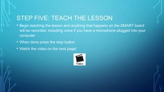 Smart board tutorial (1) | PPT