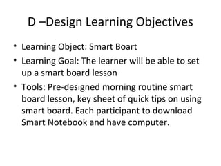 Smartboard workshop by Carrie Leo | PPT
