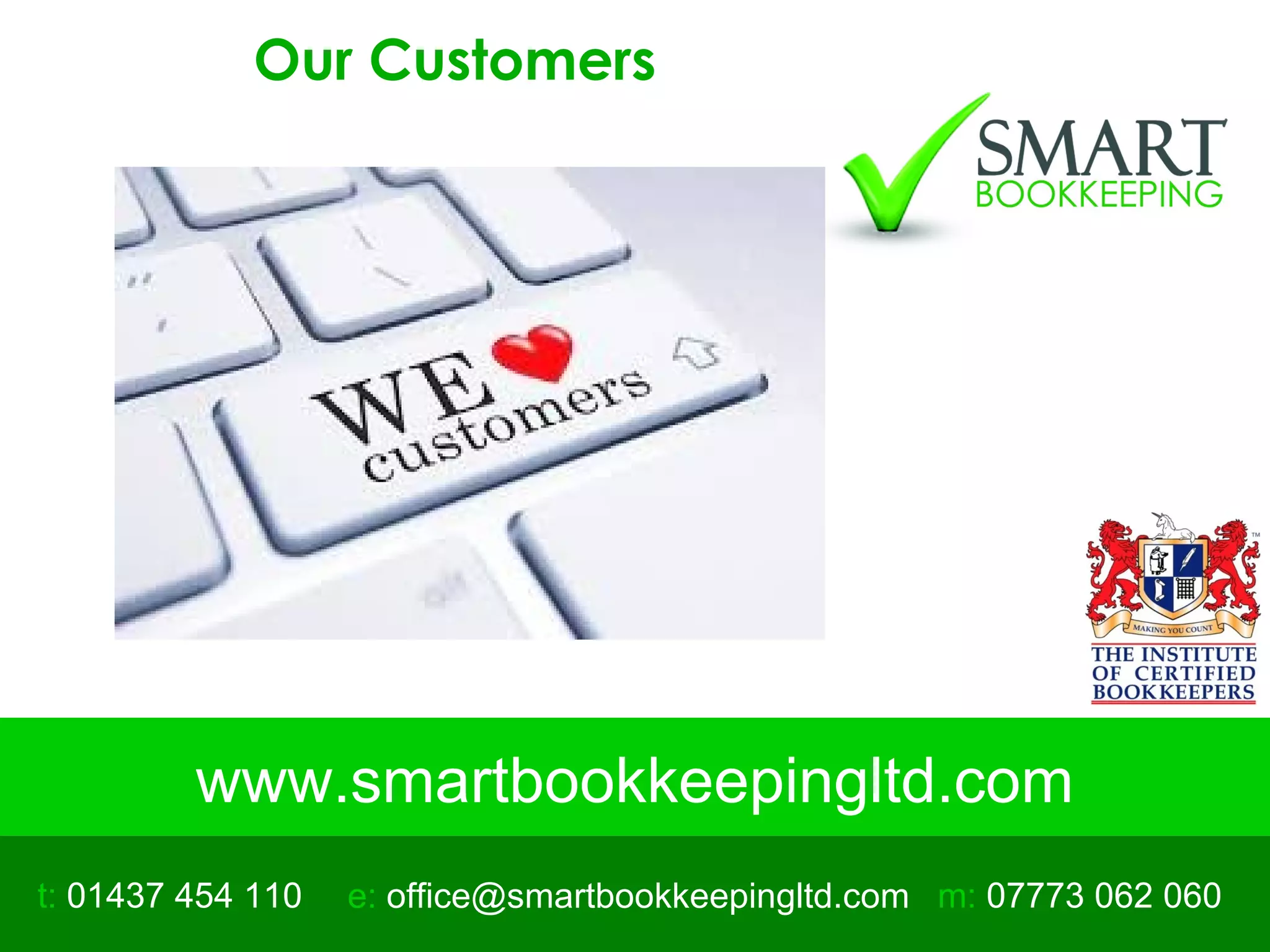 Smart Bookkeeping Presentation | PPT