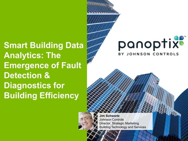 Smart Building Analytics with Fault Detection and Diagnostics | PPT