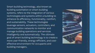 Smart Building Technology | PDF