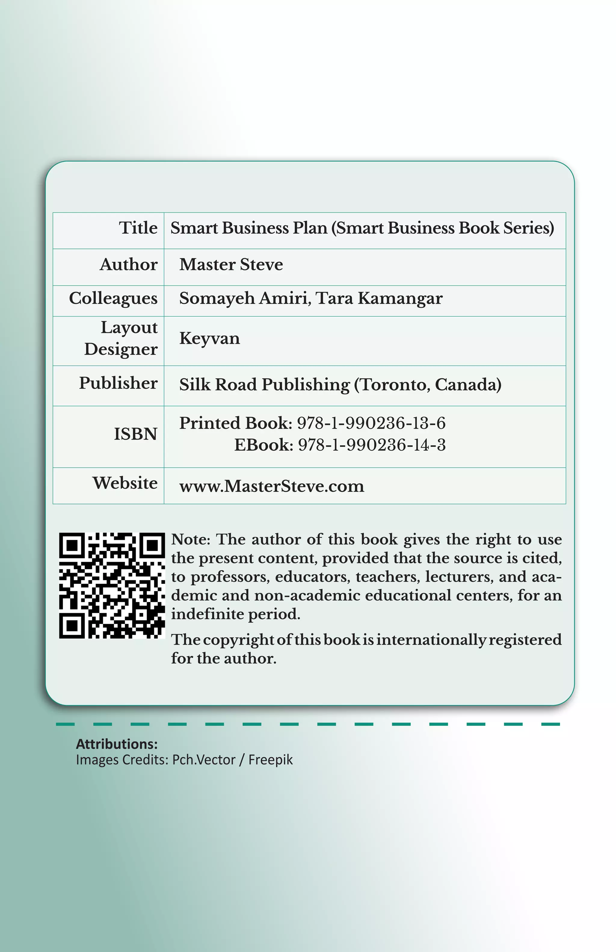 Smart Business Plan Pdf