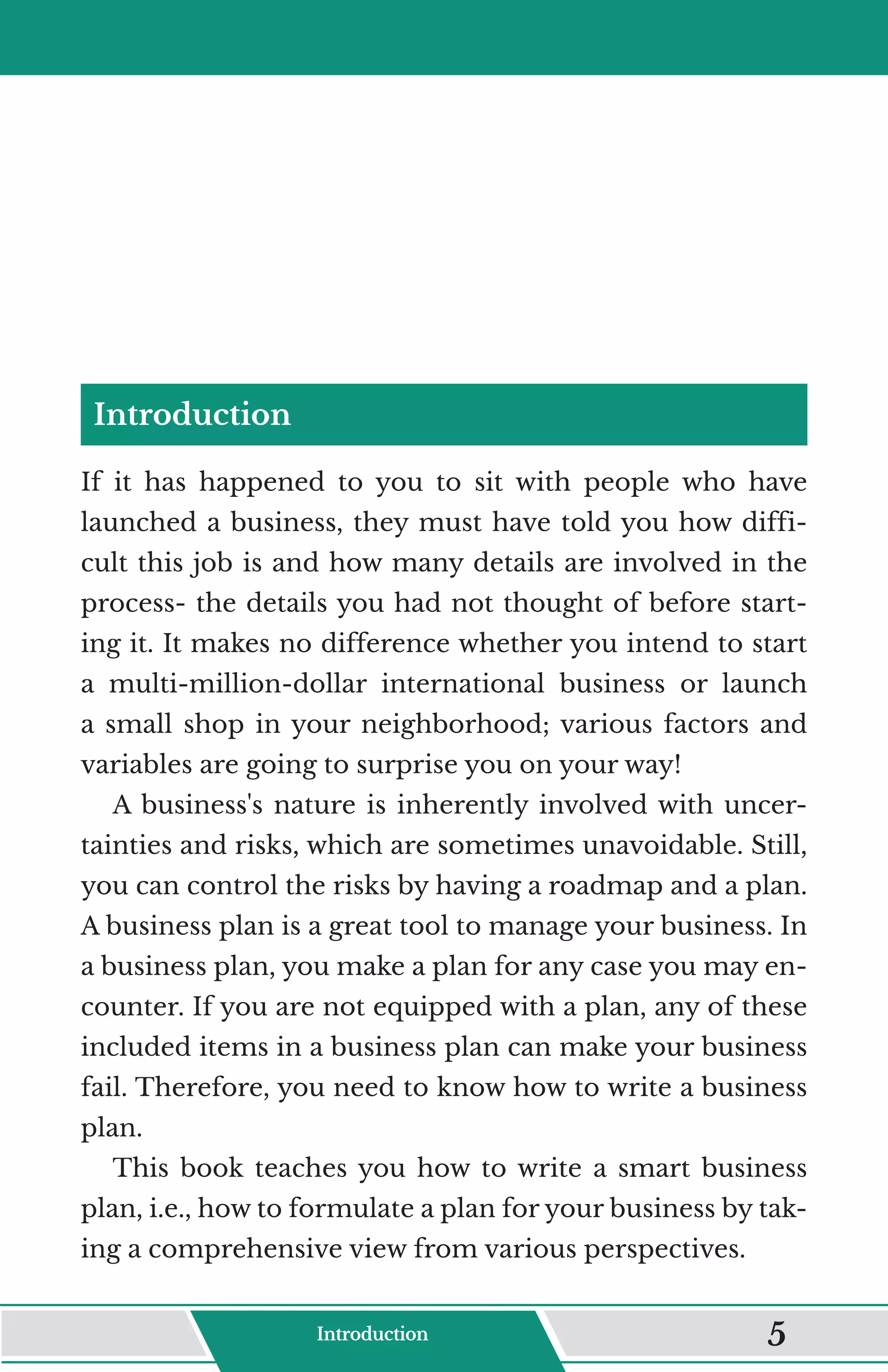 Smart Business Plan | PDF