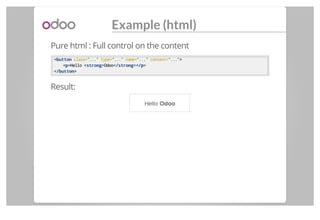 Odoo - Smart buttons | PPT