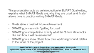 Smart buyer with smart goals setting and smart goal examples. | PPTX