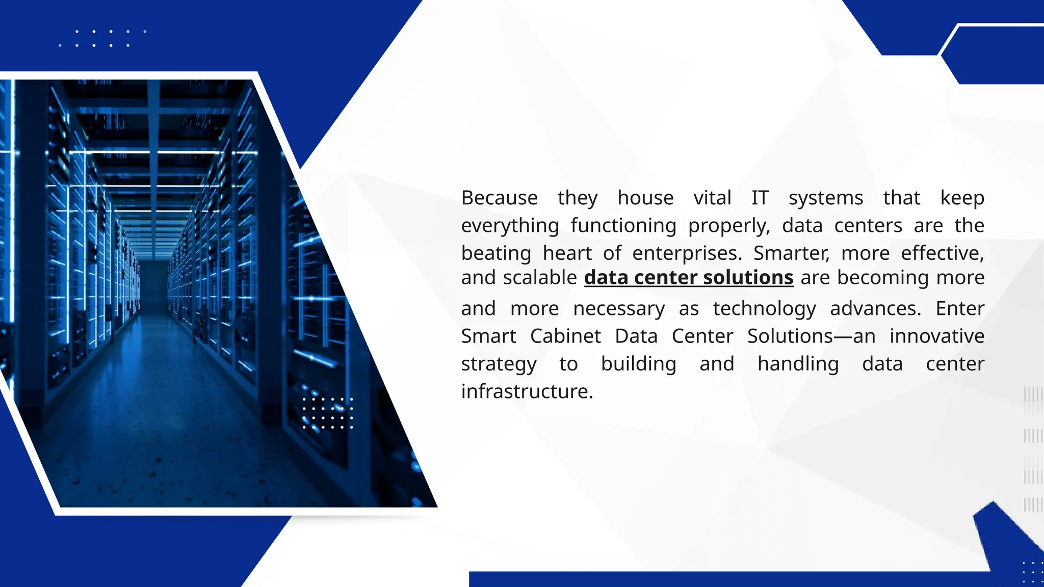 Smart Cabinet Data Center Solutions The Future of Efficient IT Infrastructure.pptx