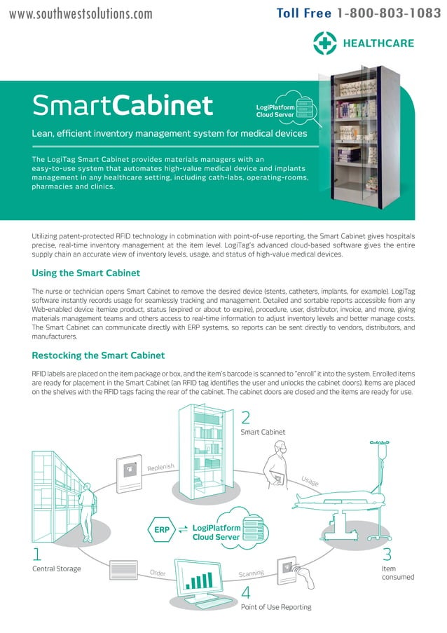 SmartCabinet RFID Medical Device Storage Cabinet | PDF