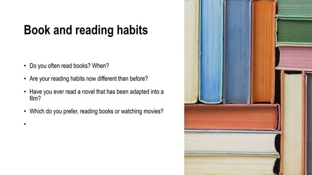 English Speaking Topic for Speed Talking Form 5 | PPT