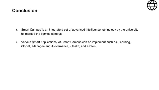 Smart Campus Applications | PPT