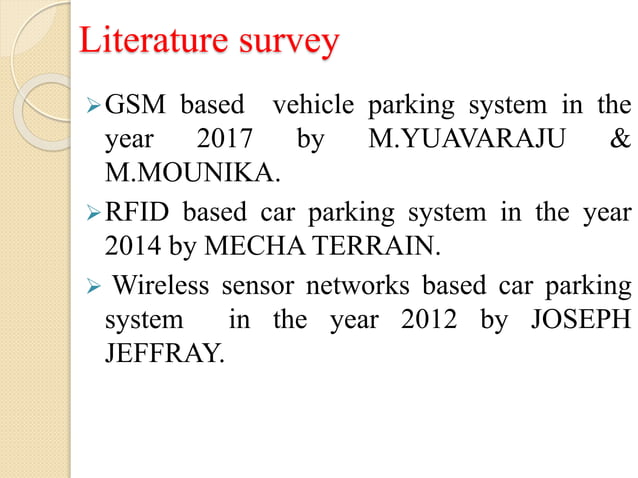 SMART CAR-PARKING SYSTEM USING IOT | PPTX
