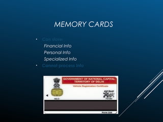 Smartcards and Authentication Tokens | PPT