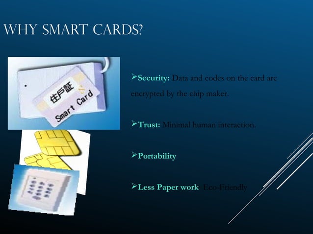 Smartcards and Authentication Tokens | PPT