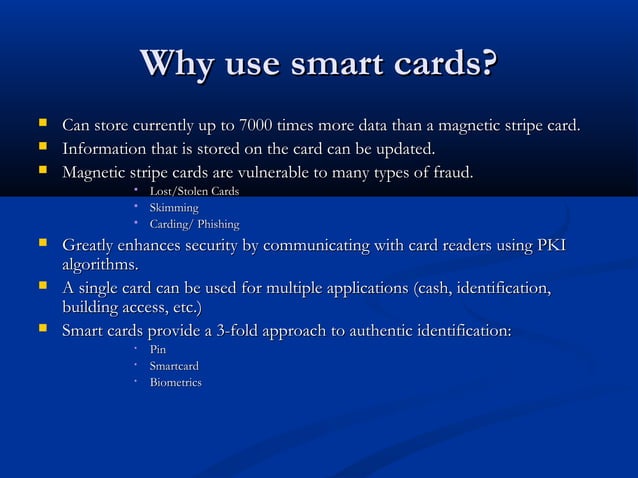 Smart card | PPT | Credit Cards | Personal Debt