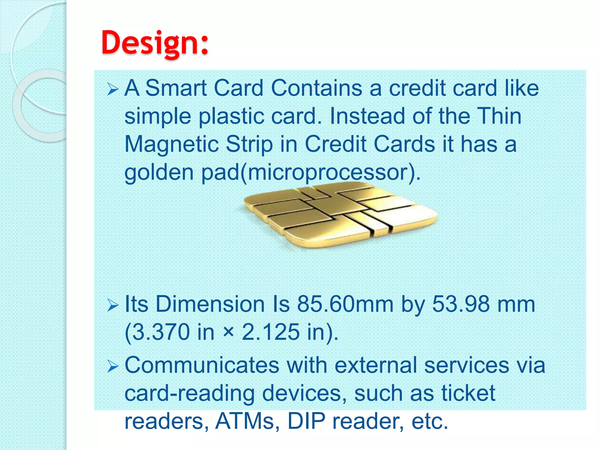 Smart card Technology | PPT