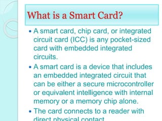 Smart card Technology | PPT