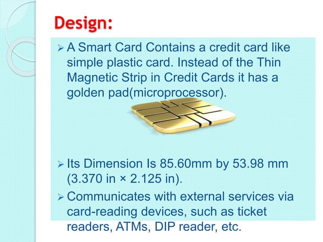 Smart card Technology | PPT