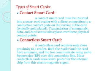 Smart card Technology | PPT